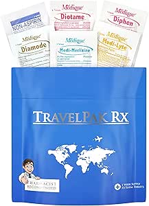 Amazon.com: TravelPakRx – 73 Tablets - A Complete Travel Size Medicine ...