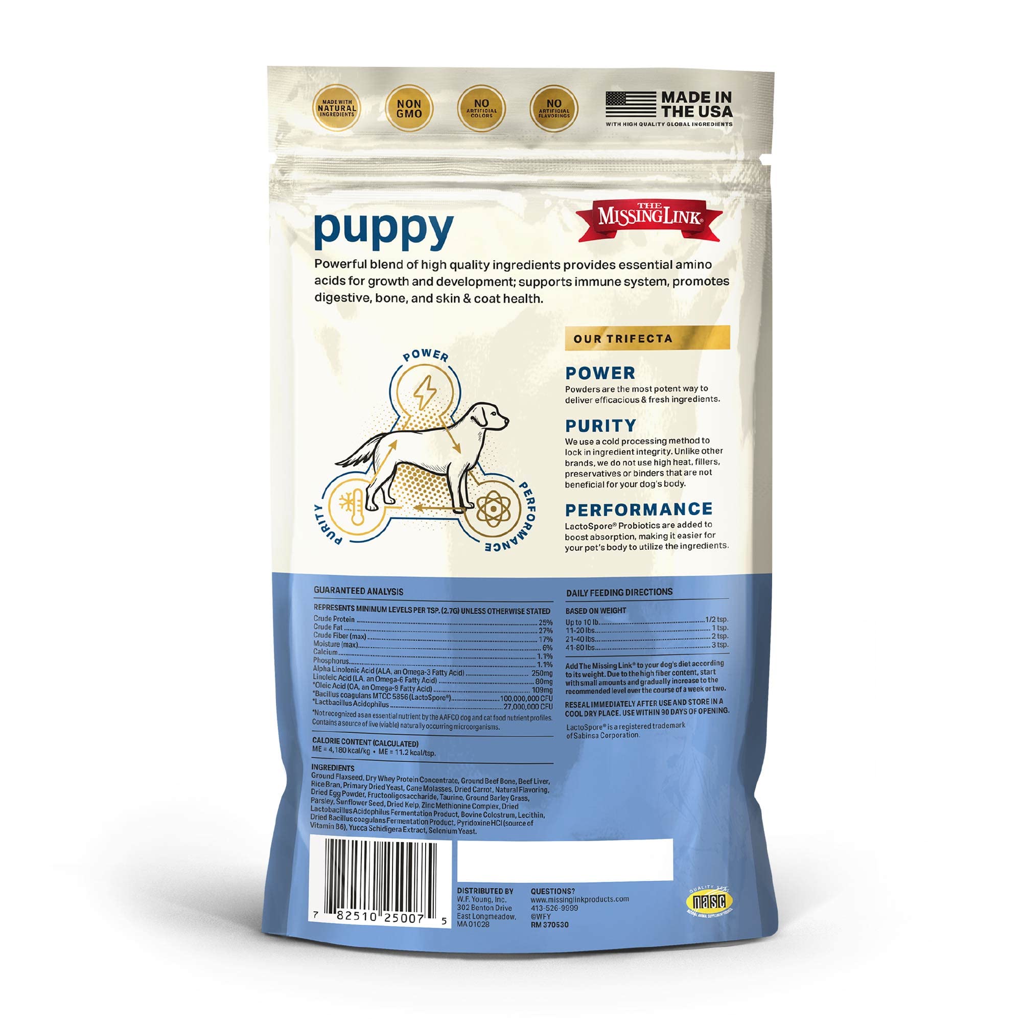 Mua The Missing Link Puppy 8oz Supplement – Superfood Powder Promotes ...