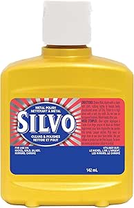 Silvo, Metal Polish, Cleans and Polishes - Nickle Silver Gold, 142 ml ...