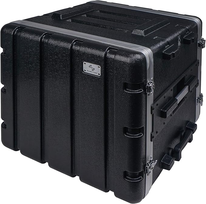 Amazon.com: Sound Town Lightweight 10U PA DJ Rack/Road Case with 9U ...