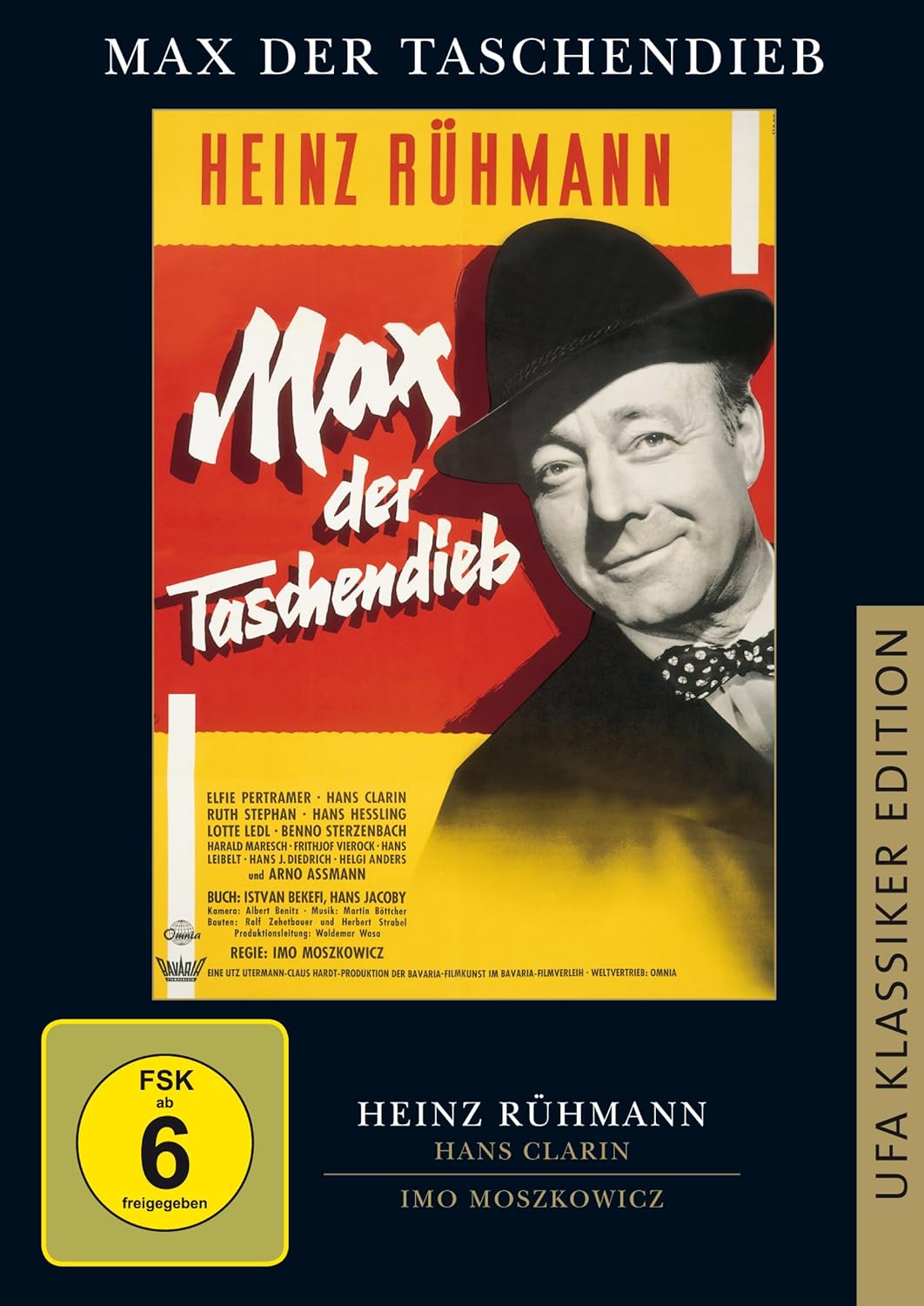 Max, der Taschendieb: Amazon.de: Heinz Rühmann, Elfie Pertramer, Hans ...