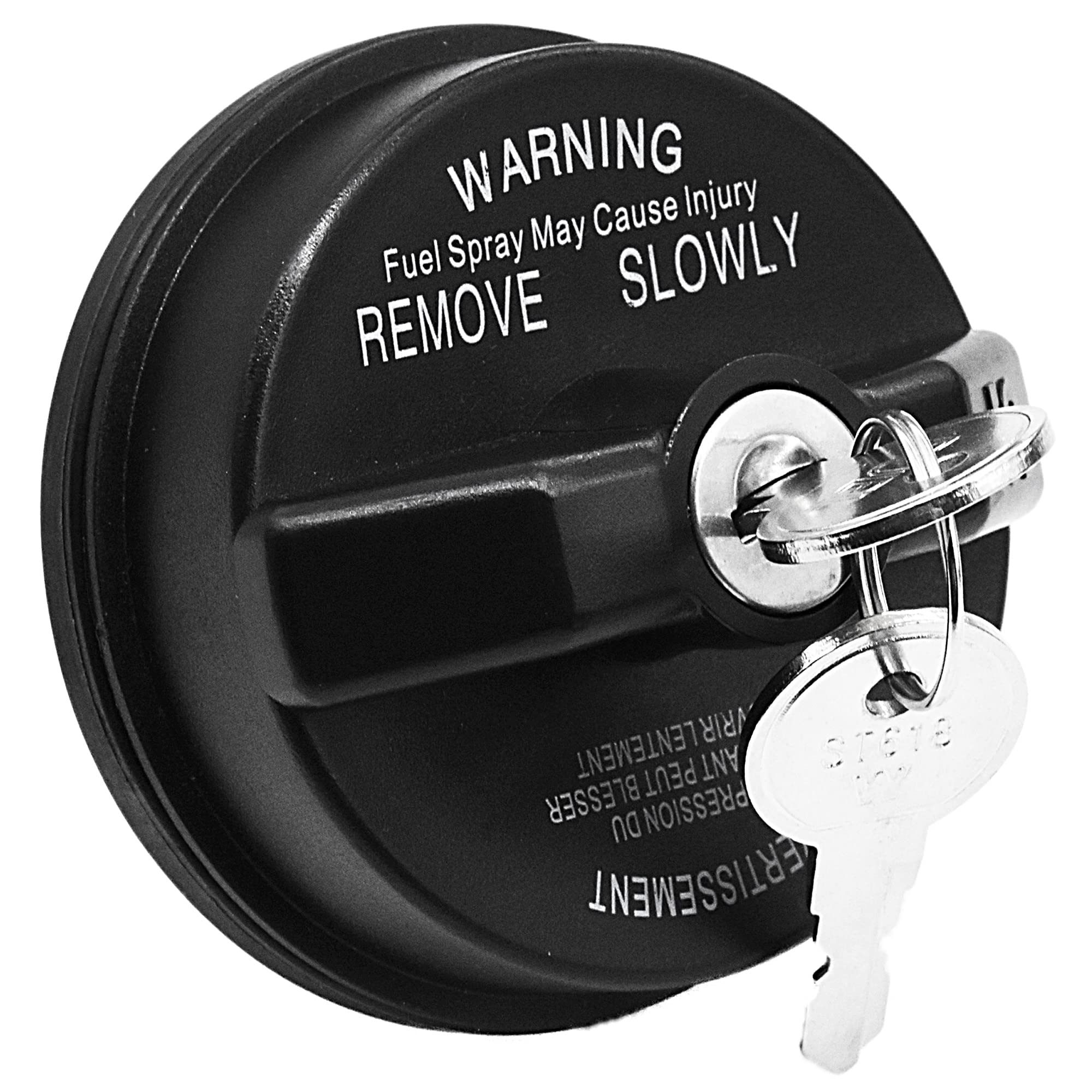 Fokes Locking Gas Cap, Lock Fuel Cap Compatible with Dodge Jeep Ram ...