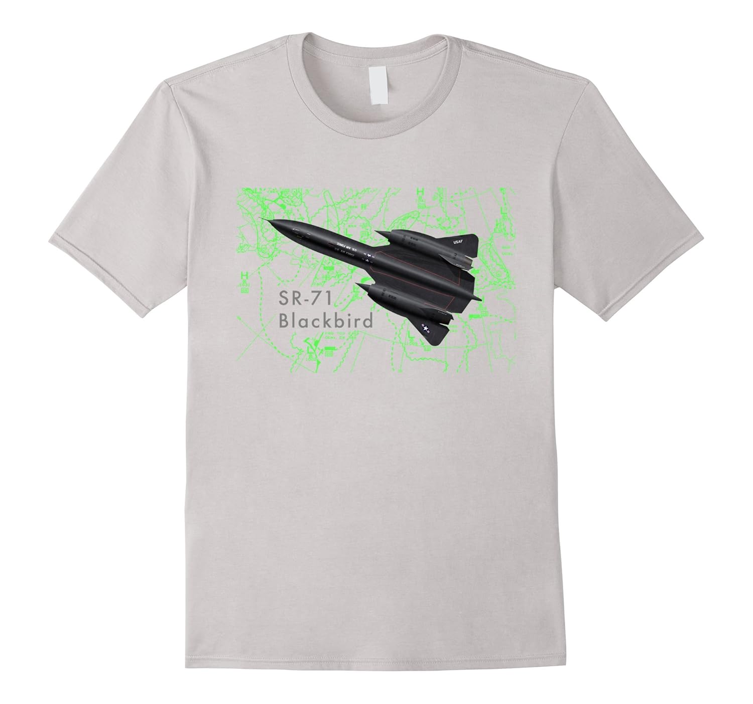 SR-71 Airplane Shirt Blackbird Jet Aviation Tee’s-CL – Colamaga
