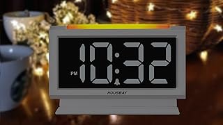 Amazon.com: digital clock no alarm