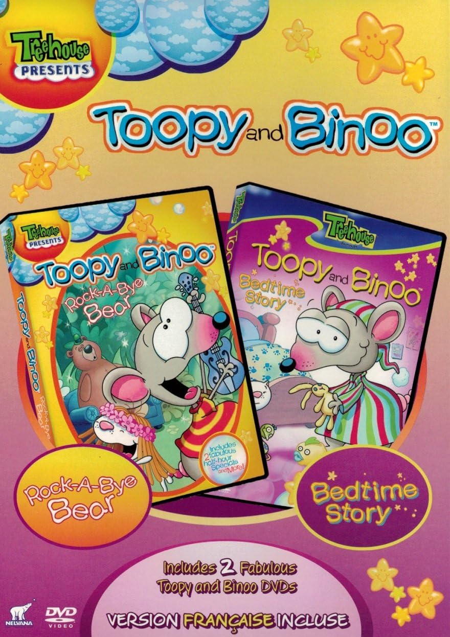 Toopy & Binoo: Rock-A-Bye Bear / Bedtime Story Bilingual: Amazon.ca: DVD