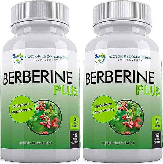 Amazon.com: Berberine Plus 1200mg (120 Count (Pack of 2)): Health ...