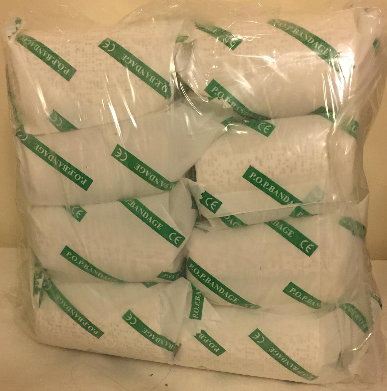 Bulk Pack 16 rolls Modroc 8cm x 3M Plaster of Paris Modelling Bandages ...