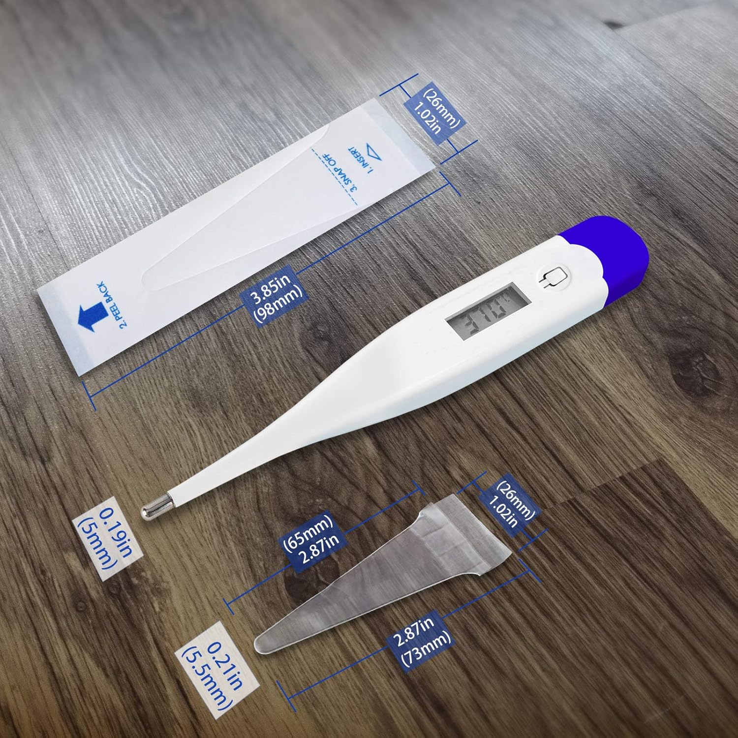 Thermometer Covers Disposable, Universal Digital Thermometer Probe ...