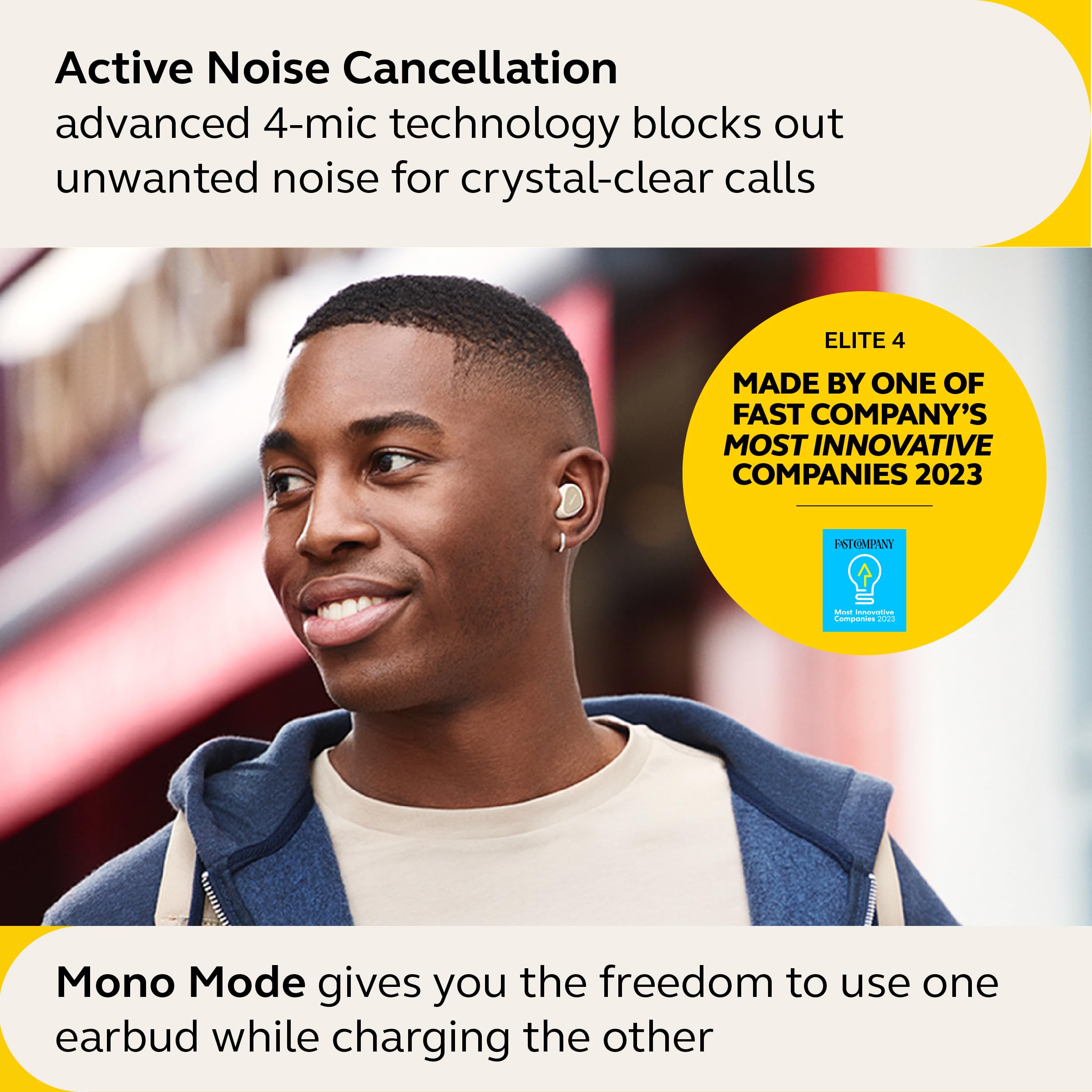 Mua Jabra Elite 4 True Wireless Earbuds - Active Noise Cancelling ...