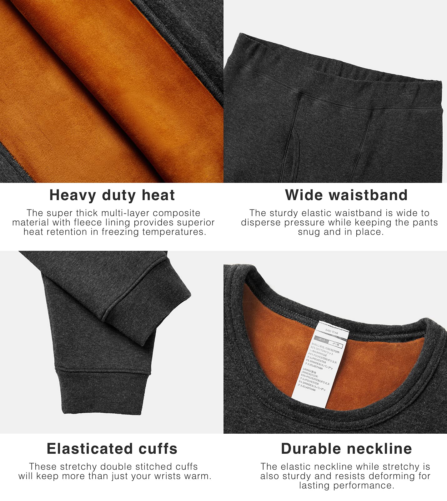 Mua LAPASA Men's Ultra Heavyweight Thermal Underwear Set Extreme Cold ...