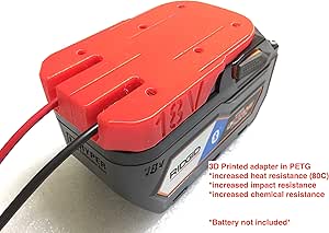 H battery adapter for Ridgid 18V Hyper li-ion battery dock power ...