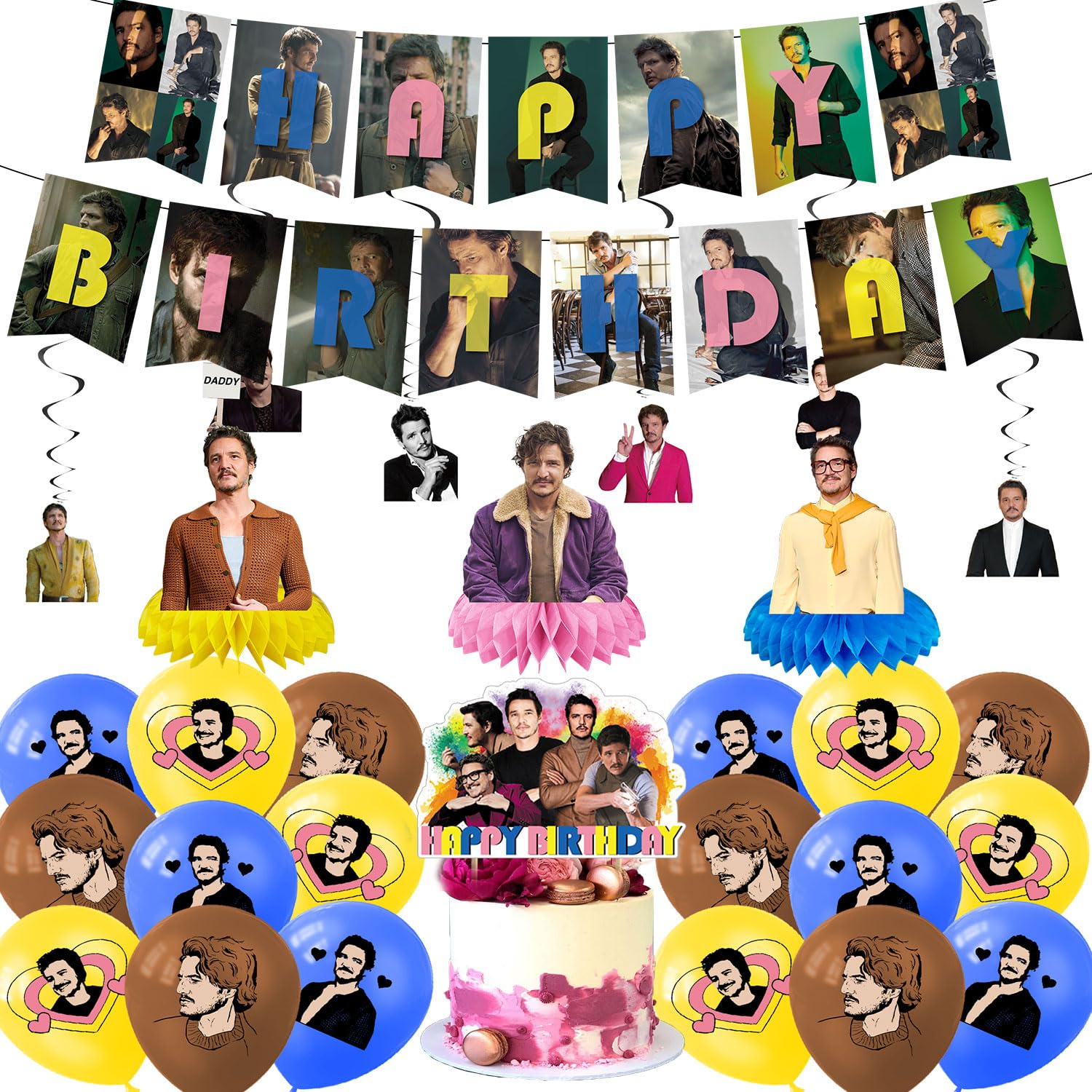 Mua 𝓟𝓮𝓭𝓻𝓸 𝓟𝓪𝓼𝓬𝓪𝓵 Party Decoration, 𝓟𝓮𝓭𝓻𝓸 𝓟𝓪𝓼𝓬𝓪𝓵 Theme Birthday Banner ...