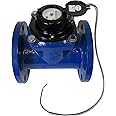 PRM Woltmann Helix Style 4 Inch Flanged Totalizing Water Meter with ...