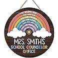Amazon.com: Personalized School Counselor Welcome Sign - Teacher/Child ...
