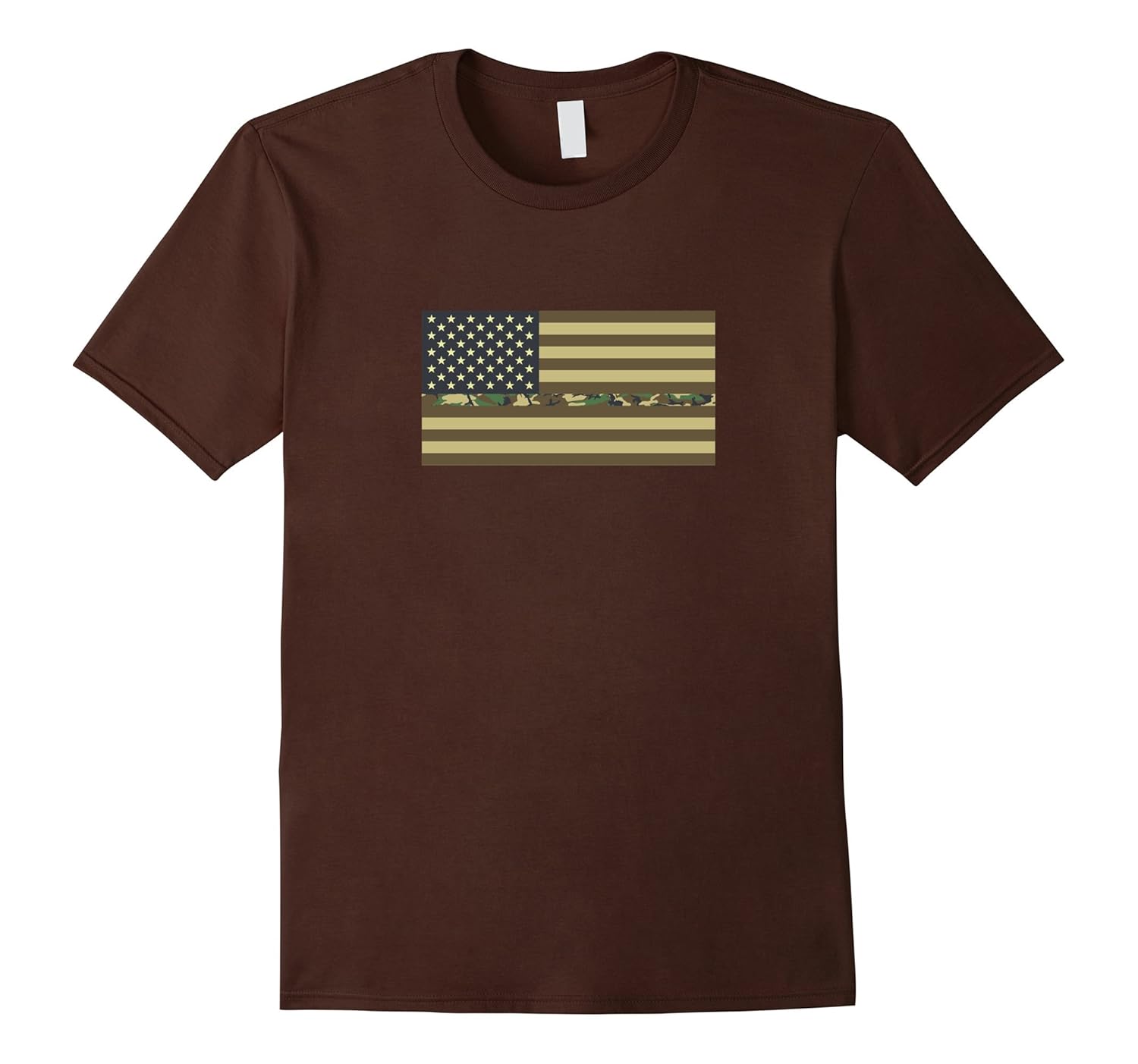 Camo Line USA Flag Camouflage American Troops