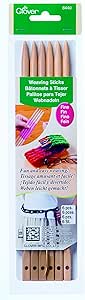 Amazon.com: CLOVER 8440 Fine Weaving Sticks (6-Pack): Arts, Crafts & Sewing