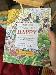 Portable Color Me Happy: 70 Coloring Templates That Will Make You Smile ...