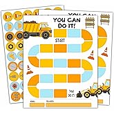Amazon.com : 20 Superhero Reward Chart with 432 Round Stickers ...