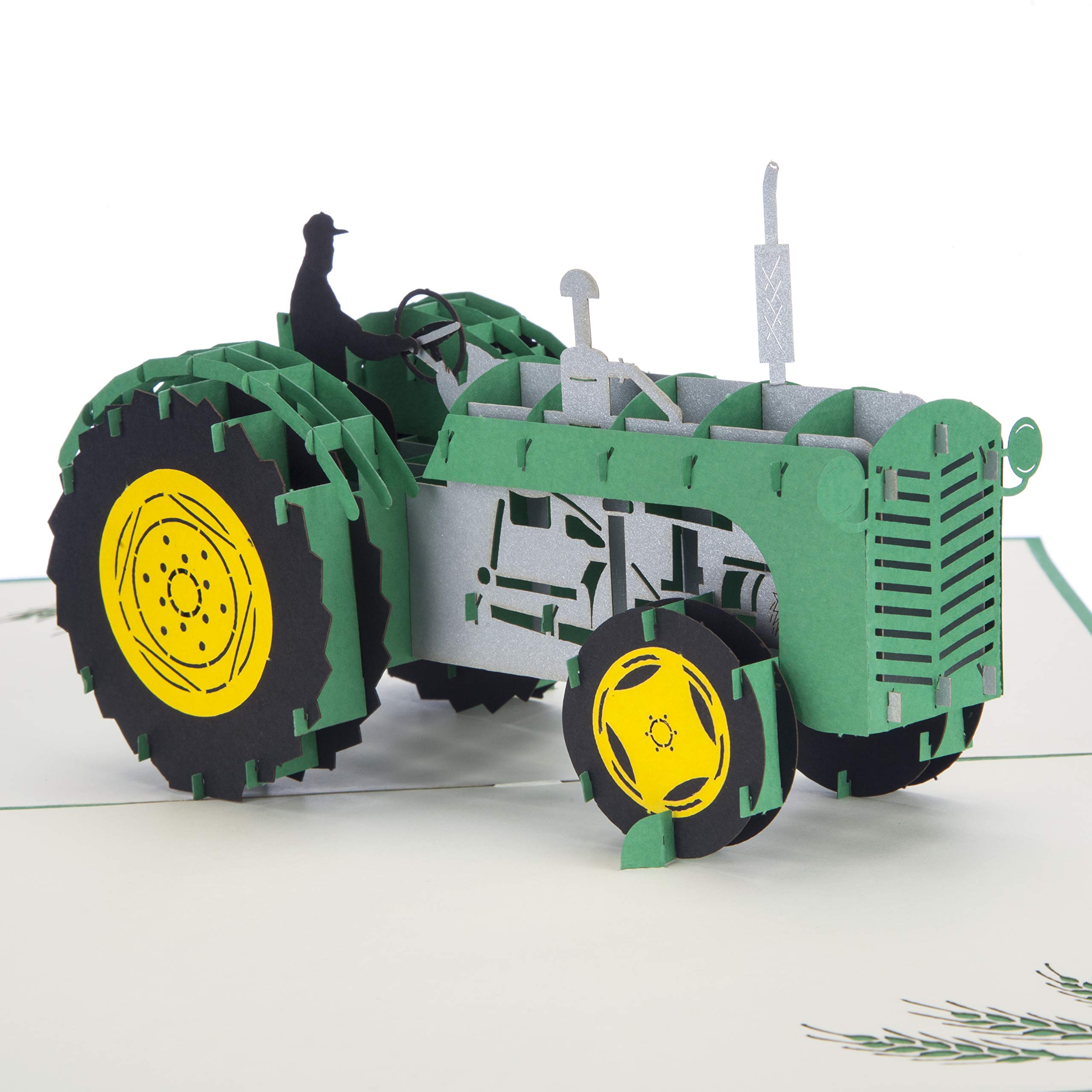 Buy Green John Deere Tractor Card | Tractor Pop Up Card, Tractor Gifts ...
