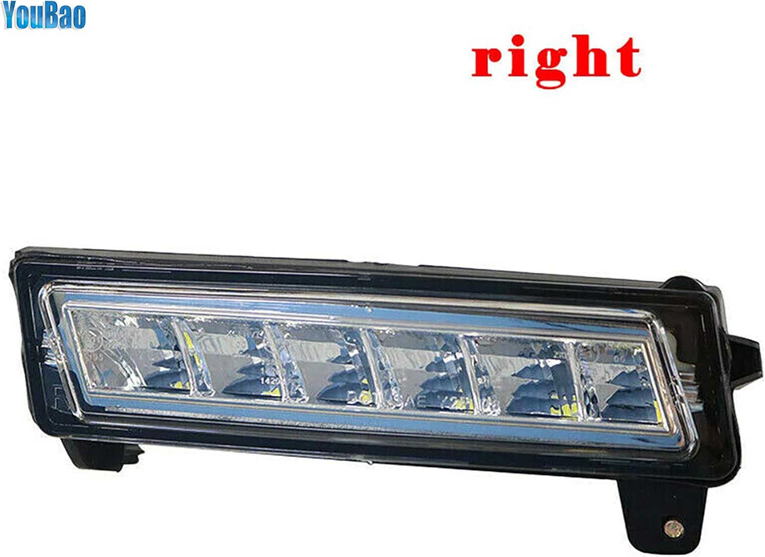 Amazon.com: Right Side LED Daytime Running Light, Front Bumper Fog Lamp ...