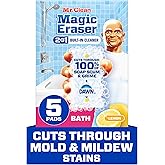 Amazon.com: Mr. Clean Magic Eraser Sponge, Bathroom Cleaner, Soap Scum ...