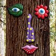 Amazon.com: Midogaigai Tree Faces Decor Outdoor,Funny Tree Faces ...