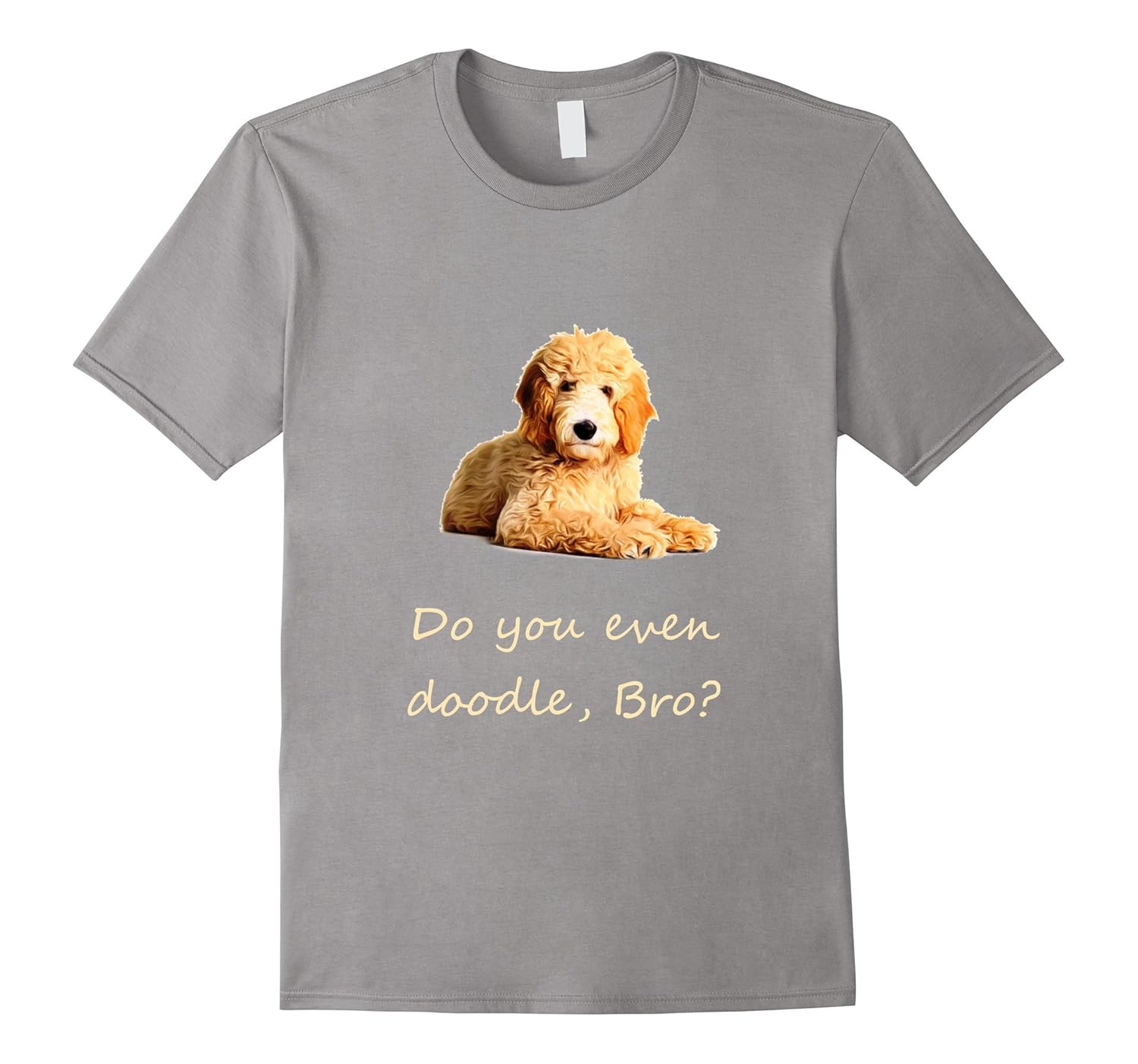 Do you even doodle, Bro? Goldendoodle teeshirt-TH – TEEHELEN