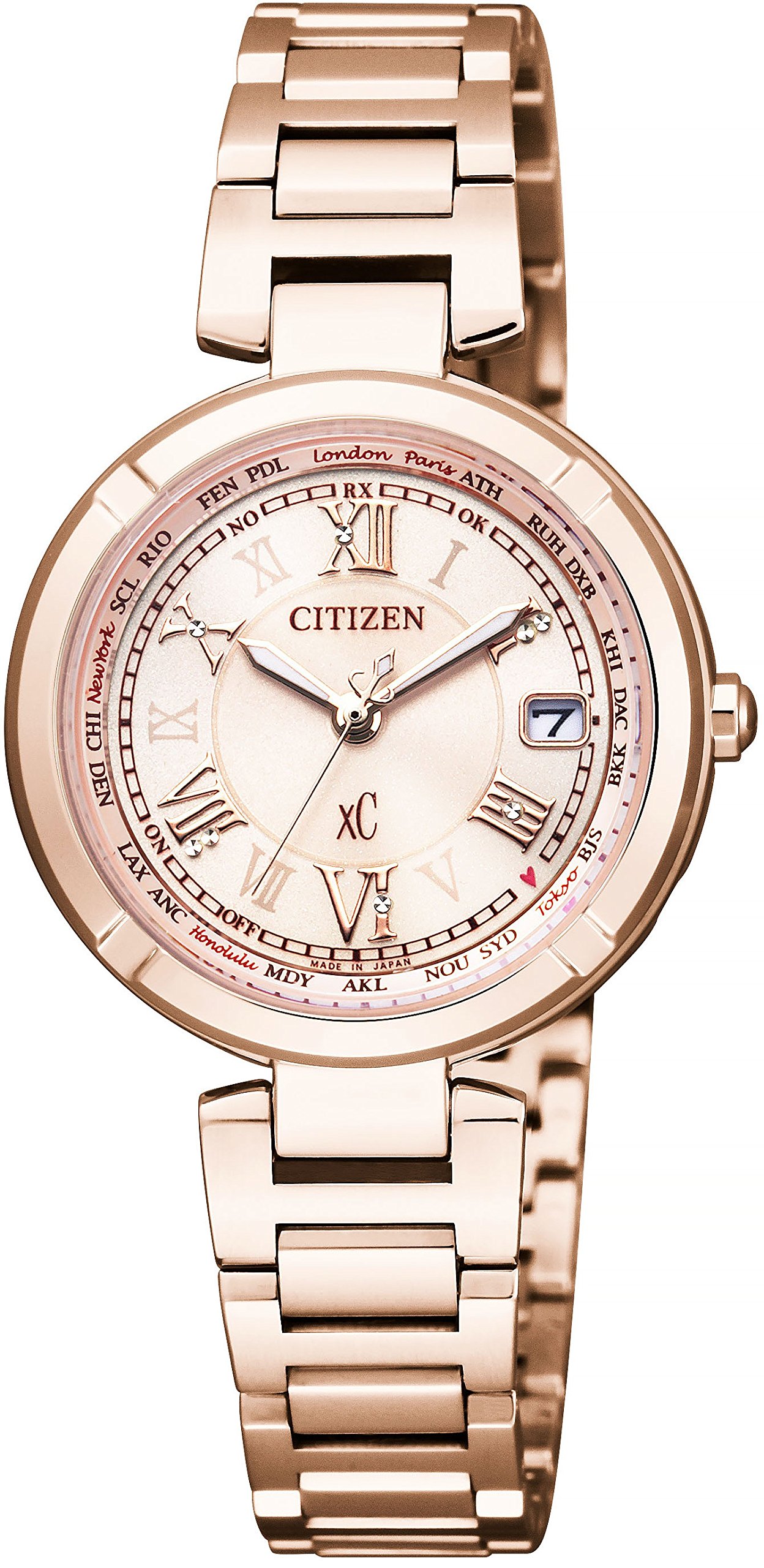 Buy [Solar Radio time Signal] XC (The Cross sea)"Eco Drive Radio time ...