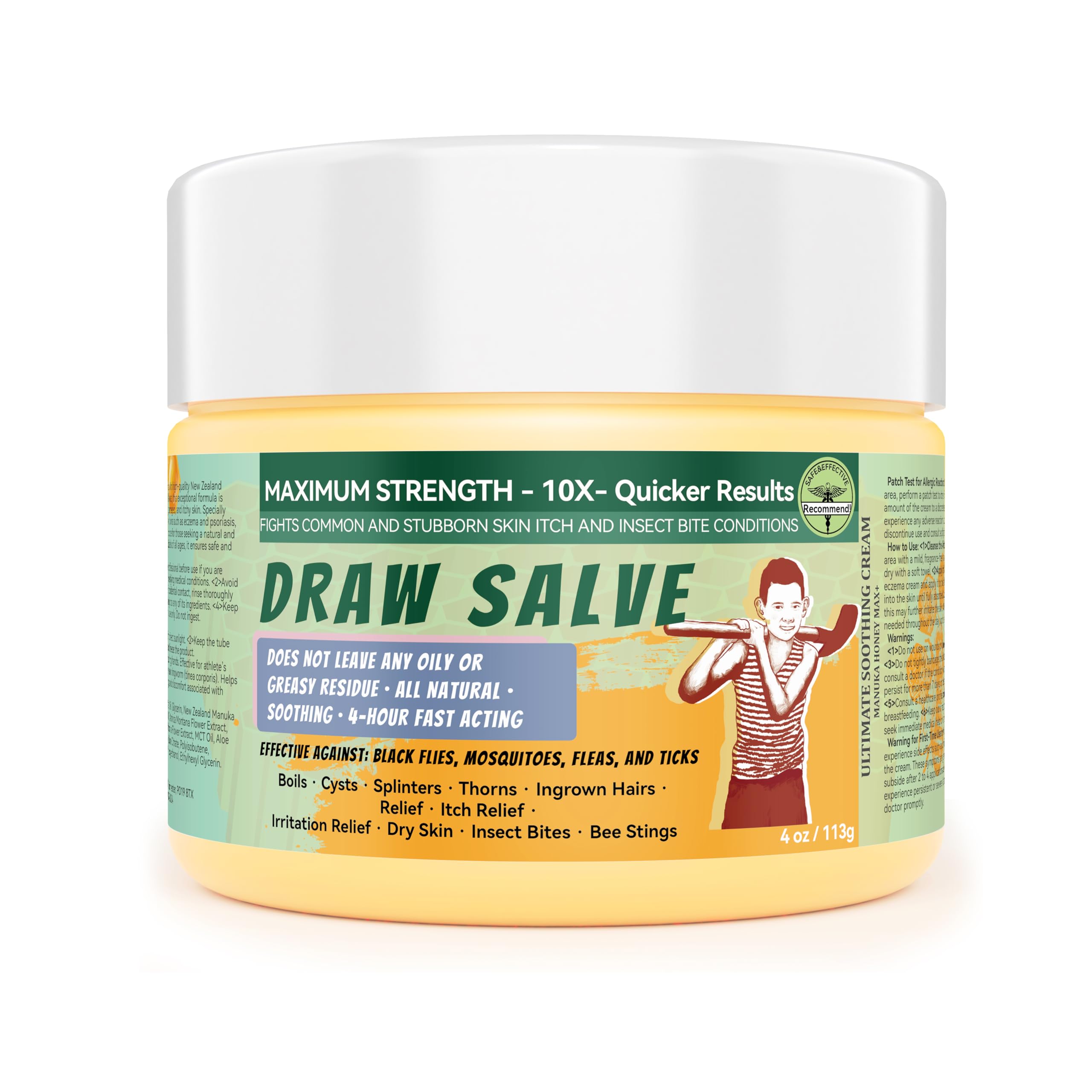 Mua 1 PCS Manuka Honey Tea Tree Drawing Salve Cream Ointment for Boil ...