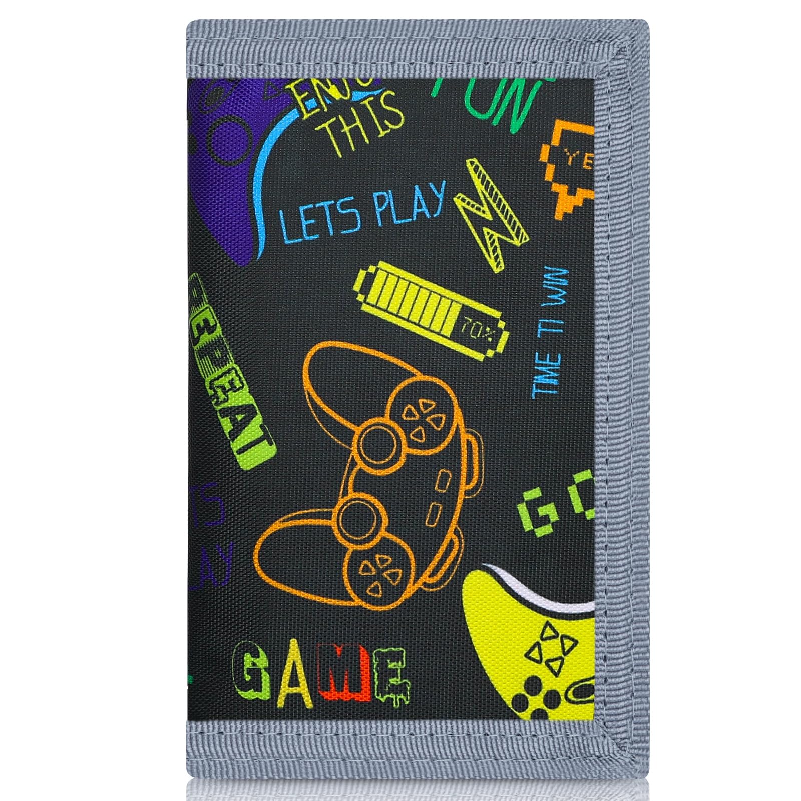 JONYEE Kids Wallets for Boys Ages 4-18 Trifold, Toddler/Youth Wallet ...