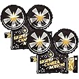 Amazon.com: Set of 2 Lights Camera Action Movie Camera 32" Foil Party ...