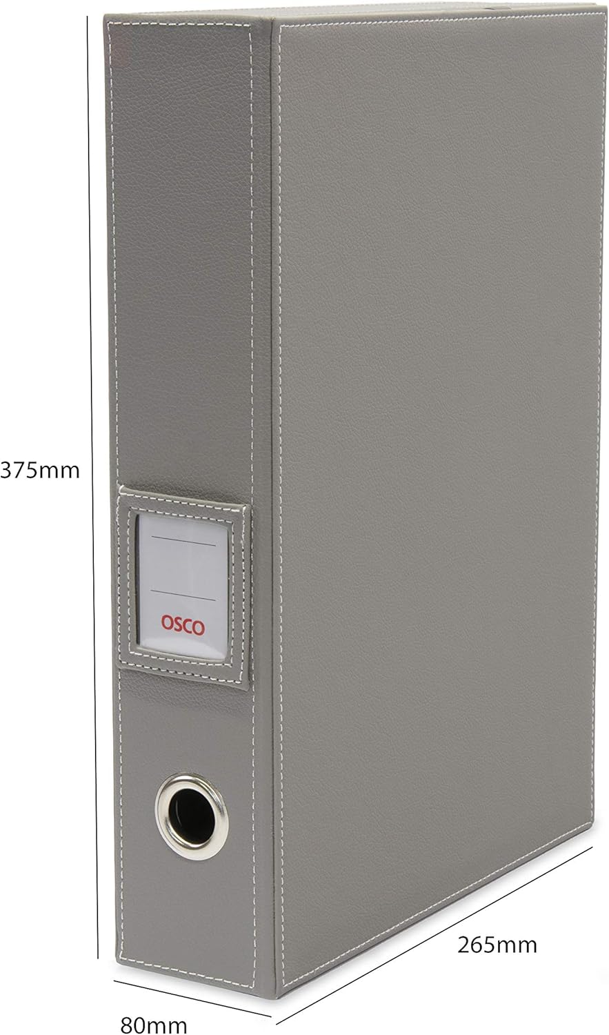 Osco Faux Leather Box File – Brown BPUBF1 – BigaMart