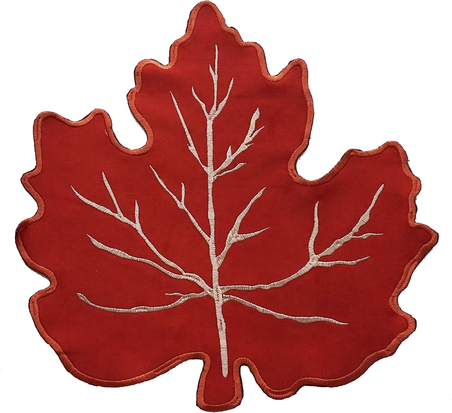 Amazon.com: Fall Maple Leaves Place Mats Set of 4 for Thanksgiving ...
