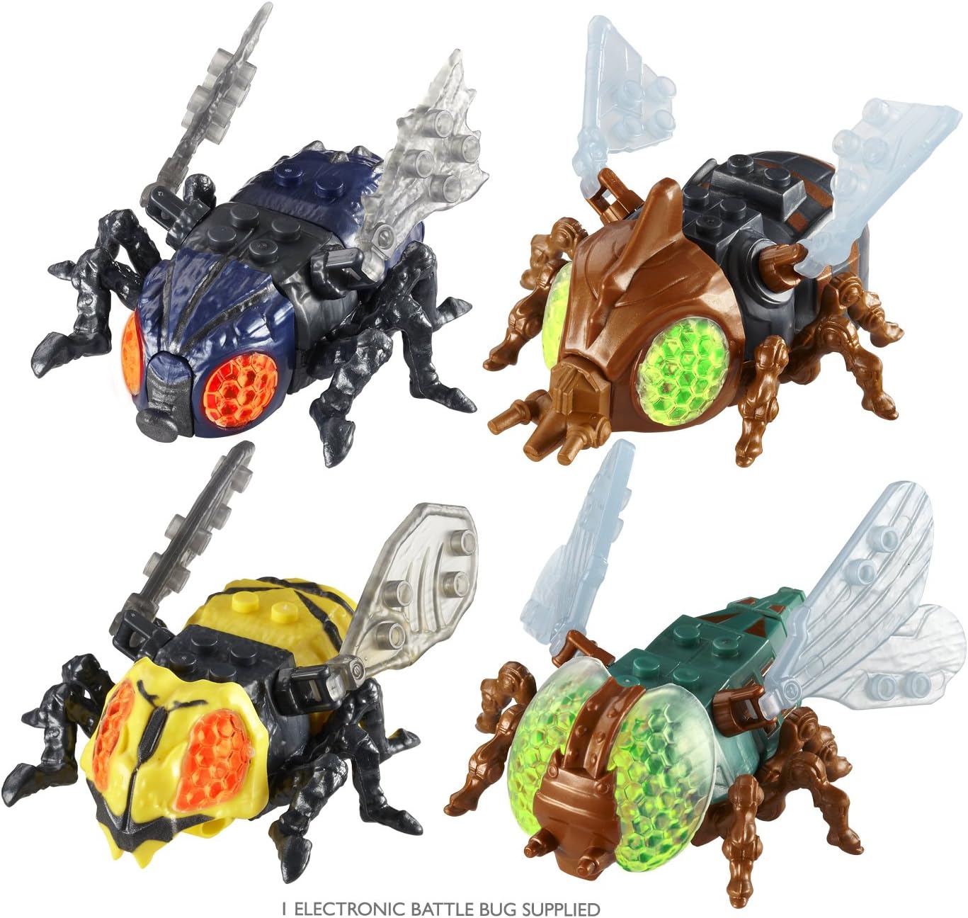 Character Building Construct-A-Bugz Electronic Battle Bugz (Styles May ...