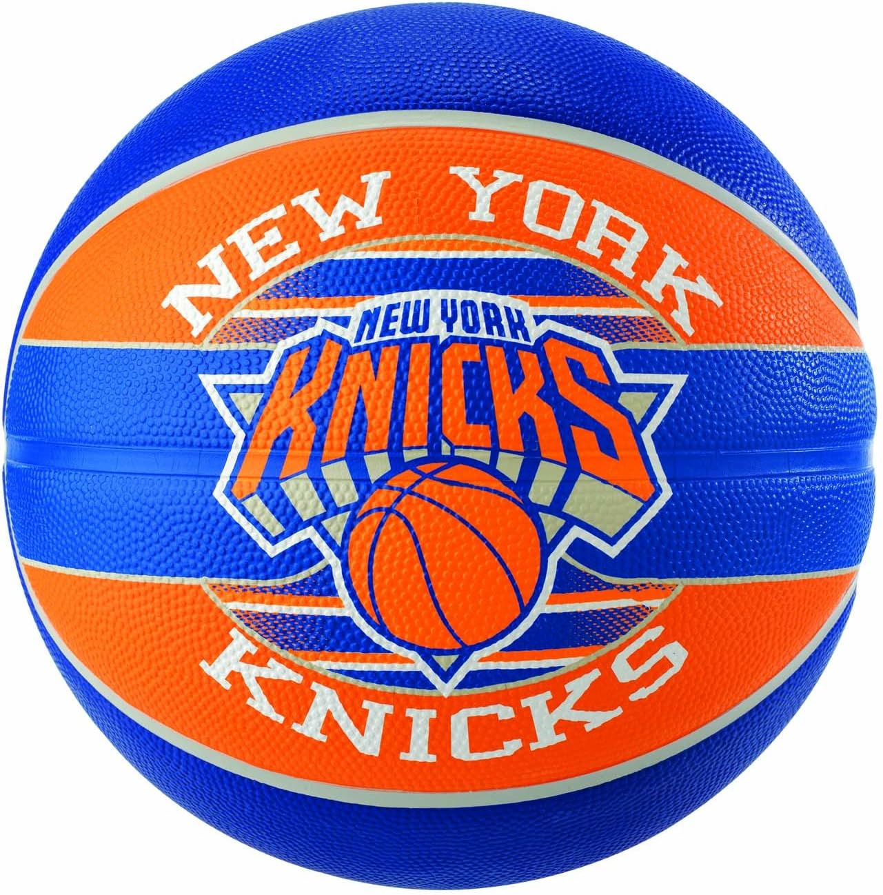Spalding New York Knicks NBA Team Basketball Blue/Orange – BigaMart