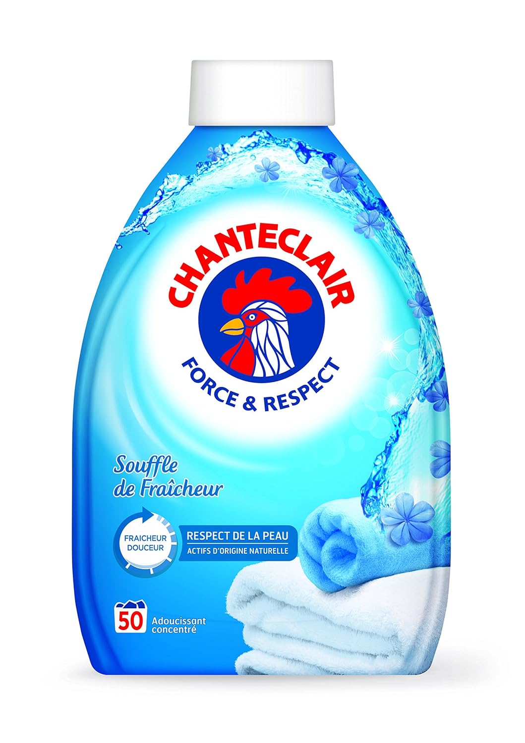 CHANTECLAIR Assouplissant Concentré Souffle de Fraicheur 50 Lavages 1 L ...