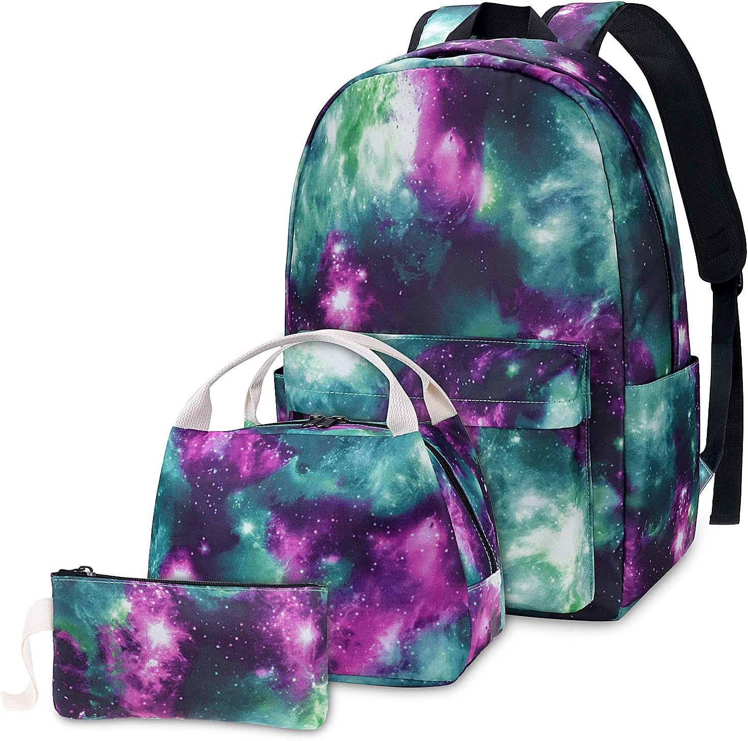 Galaxy Backpack Set 3-in-1 Kids School Bag, Junlion Laptop Backpack ...