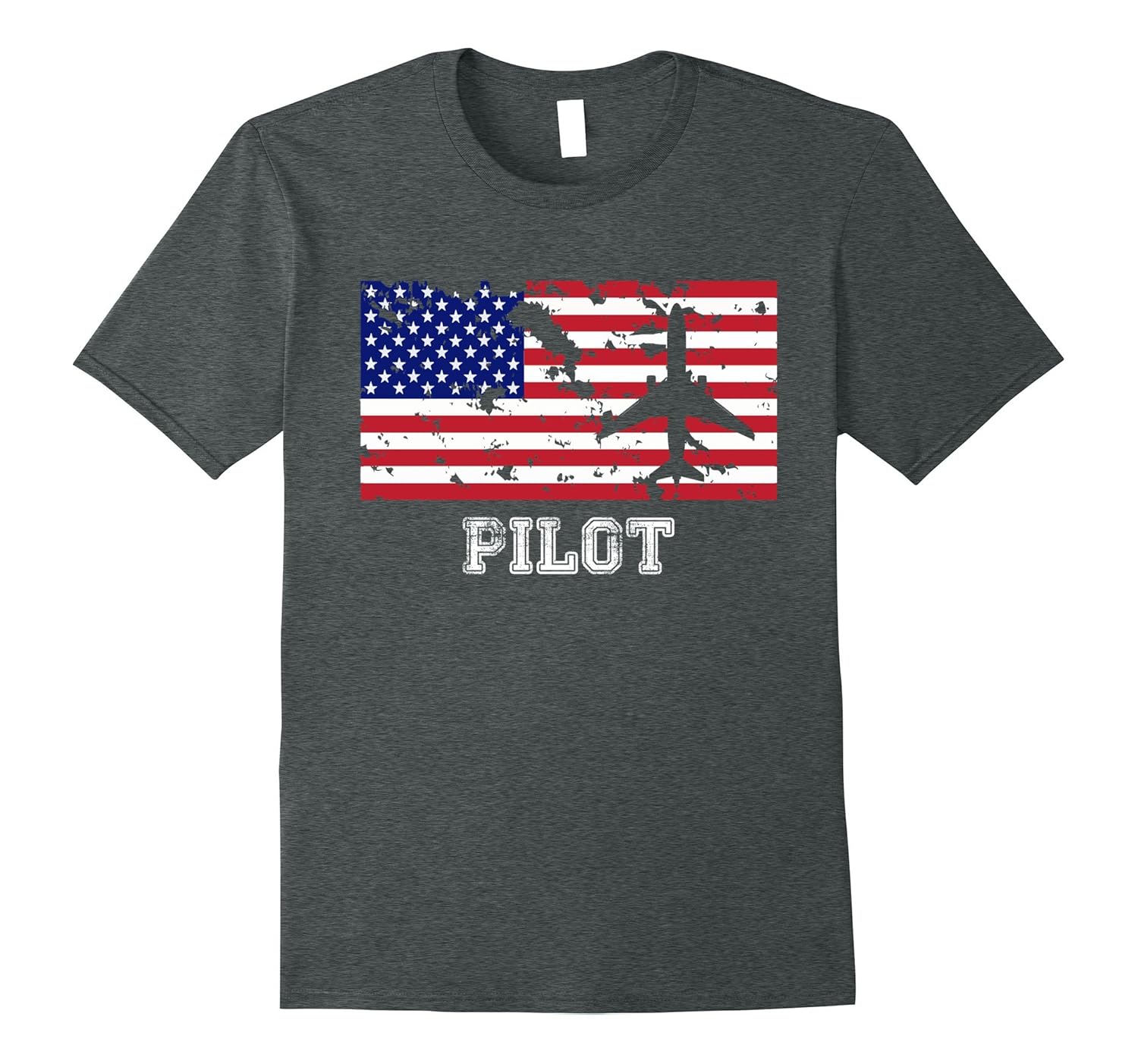American Flag Pilot T Shirt Gift Aviation Tees-TJ – theteejob