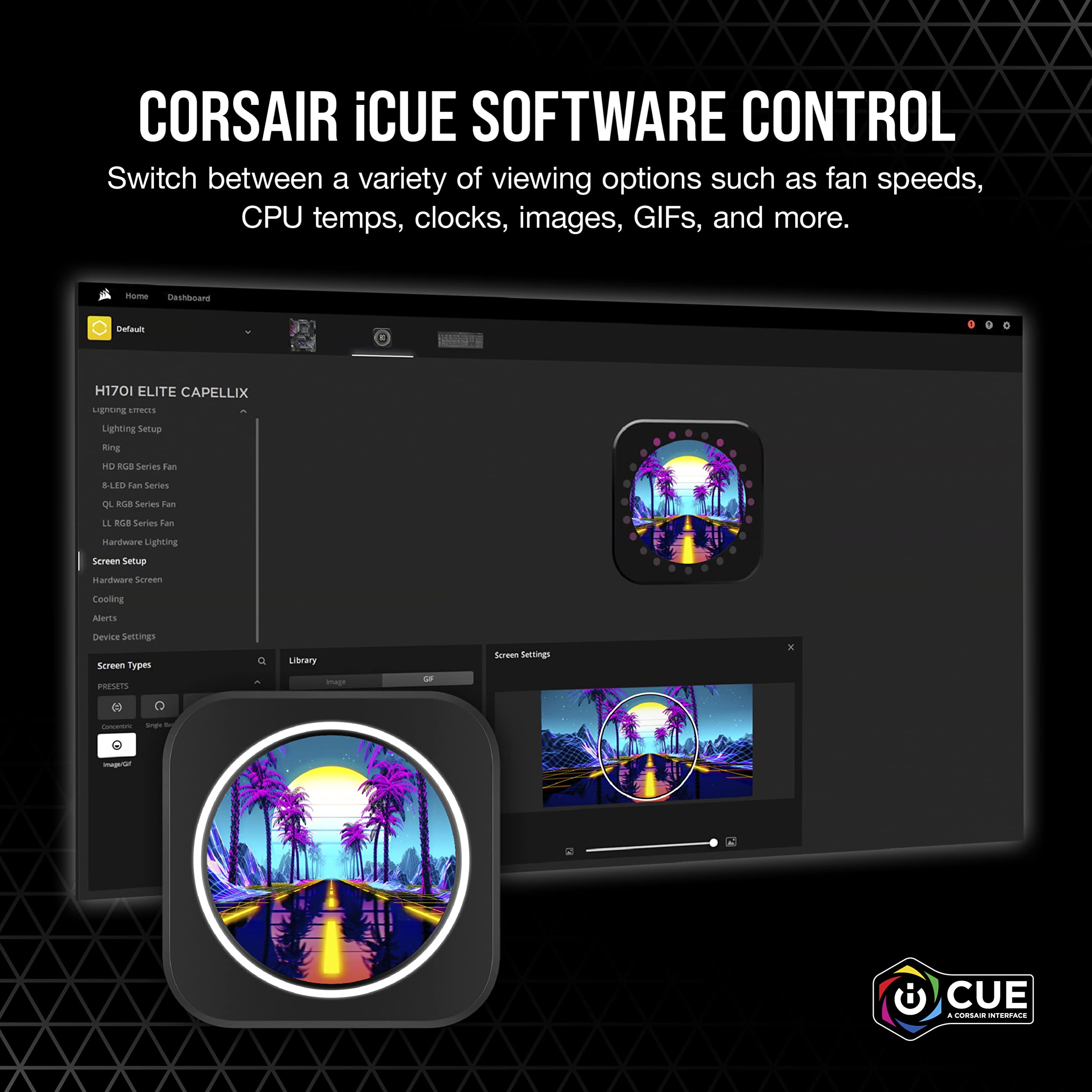 Mua Corsair iCUE Elite CPU Cooler LCD Display Upgrade Kit (Custom IPS ...