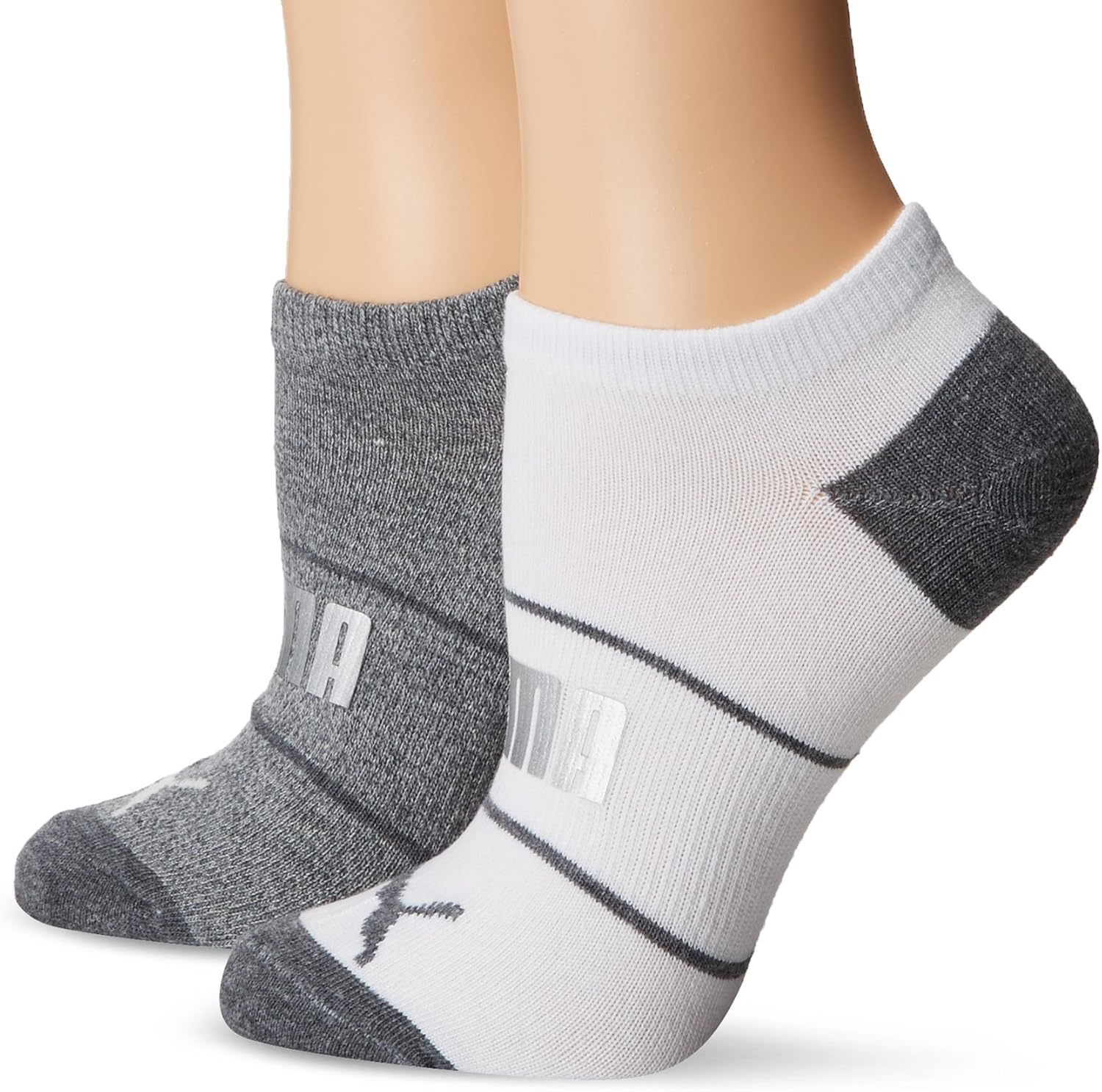 PUMA Calcetines Puma para mujer, 2 unidades, Medium Combo, 9-11: Amazon ...