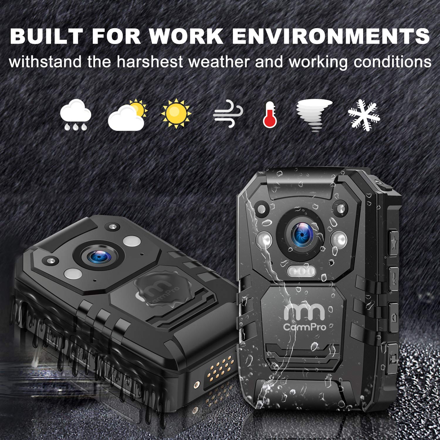 Mua 1296P HD Police Body Camera,64G Memory,CammPro I826 Premium ...