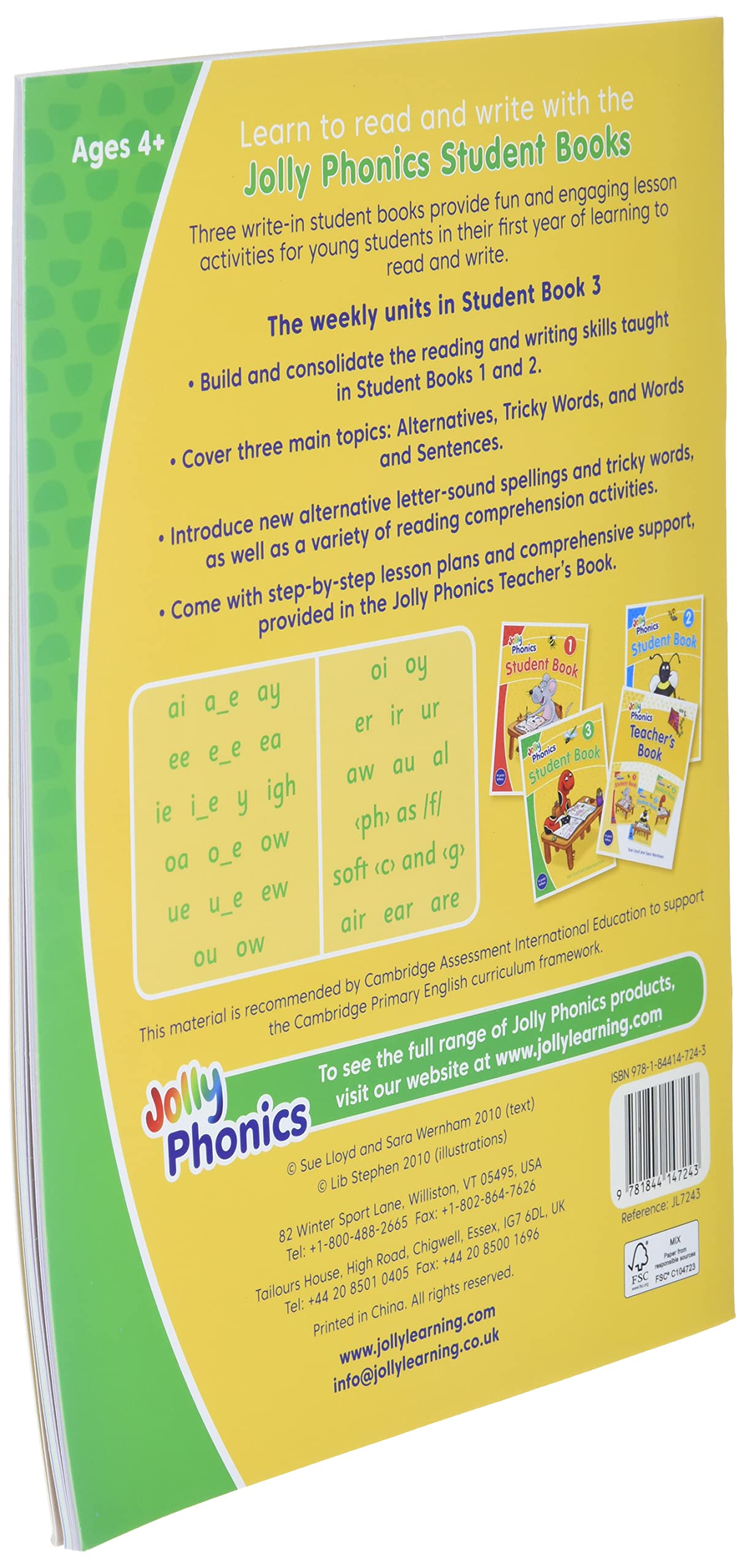 Mua Jolly Phonics: In Print Letters (3) Jolly Phonics: In Print Letters ...