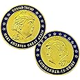 Amazon.com: Exclusive President Donald Trump 45th and 47th Inauguration Challenge Coin : Toys ...