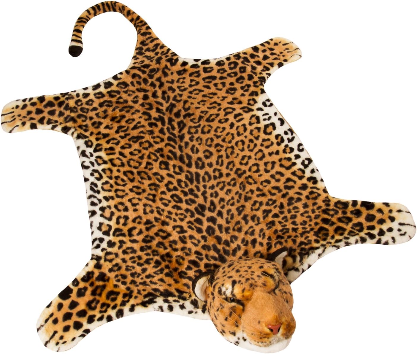 Huge leopard rug 200x120cm (100% polyester) designed by BRUBAKER ...
