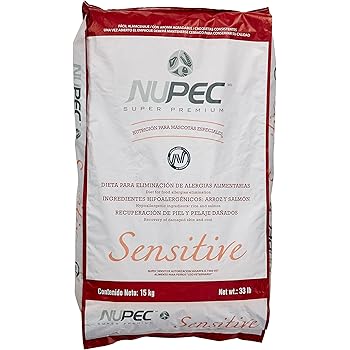 Nupec Croquetas para Perros, Sensitive, 15 kg (el empaque puede variar ...