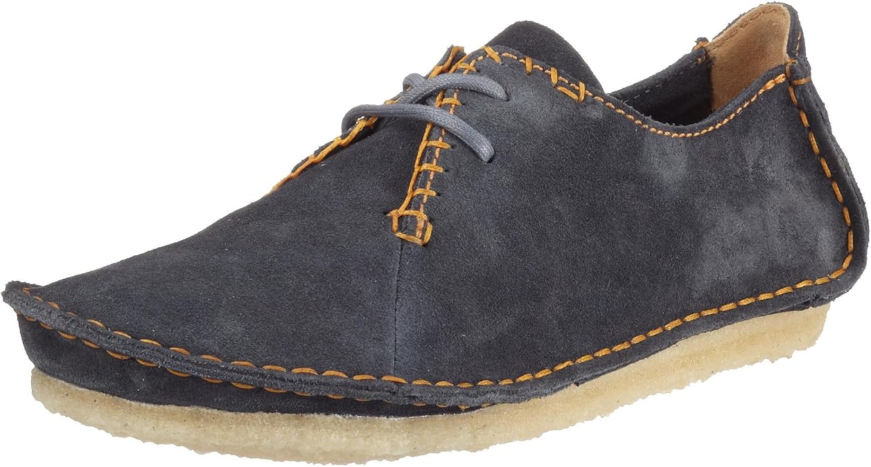 Clarks Originals Women’s Faraway Field Rounded Tips Blue Size: 5 UK ...