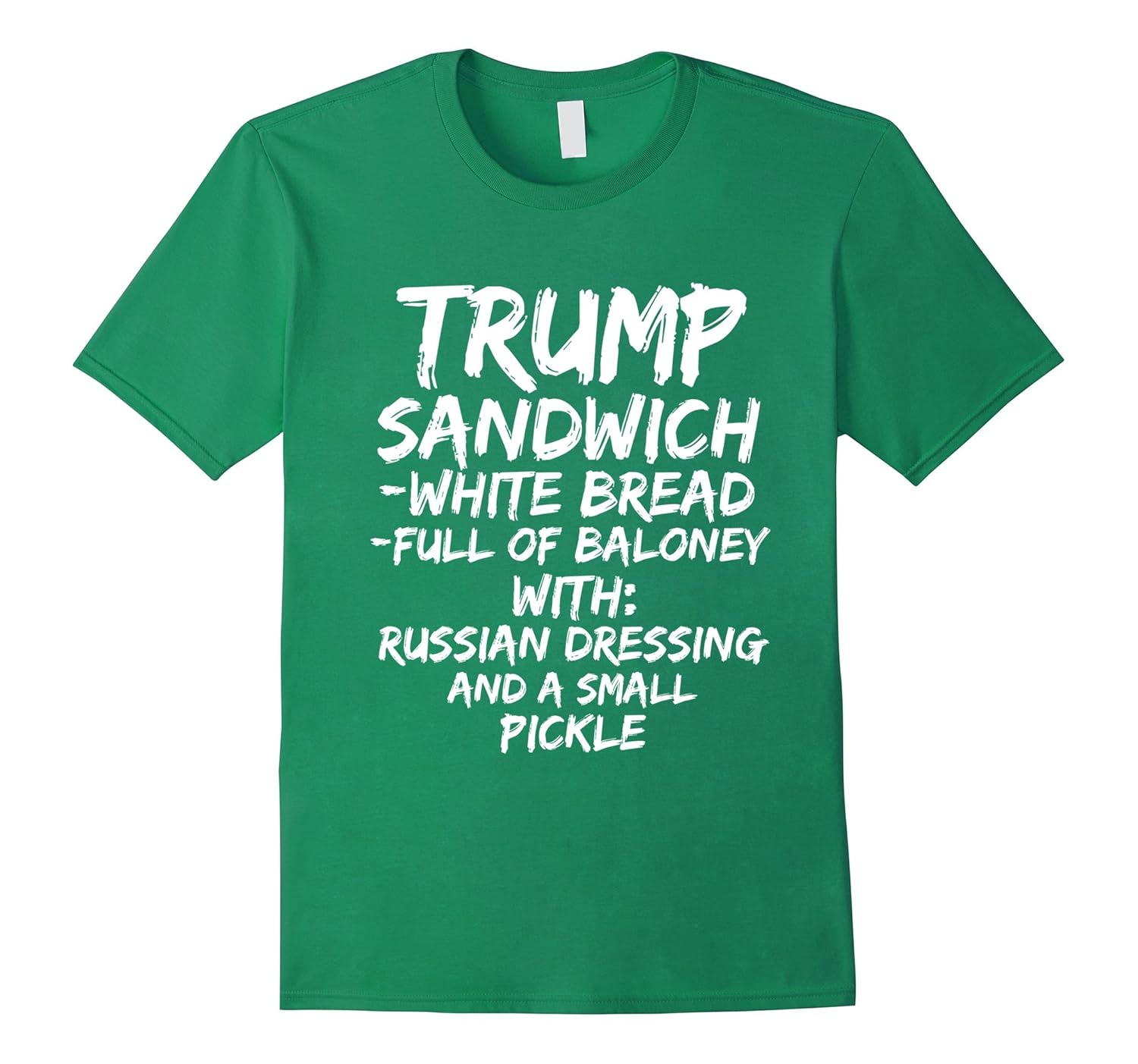 Trump Sandwich white bread full of baloney with-CD – Canditee