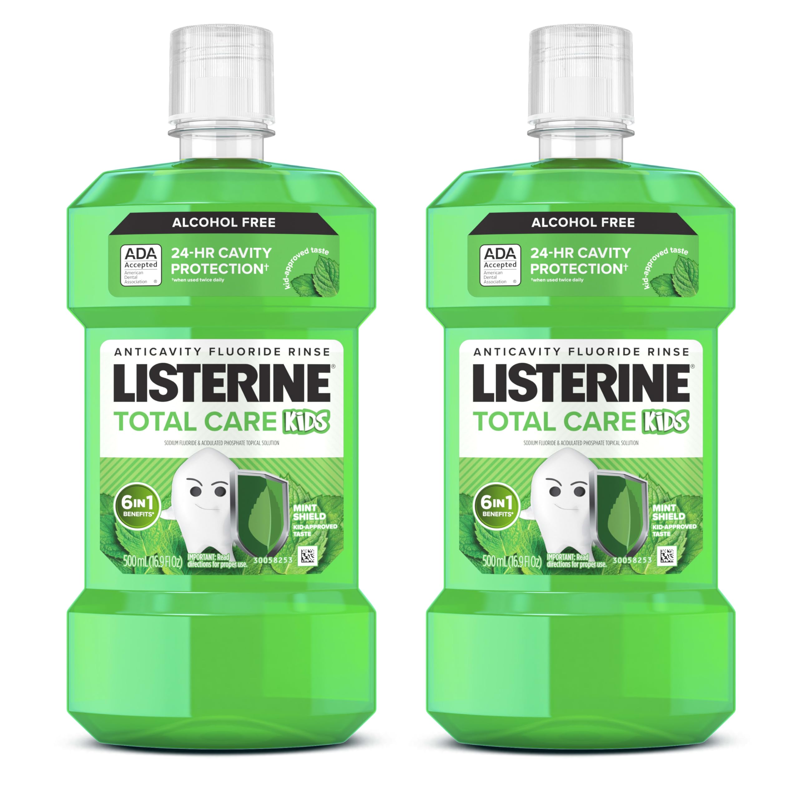 Listerine Total Care Kids Alcohol-Free Anticavity Sodium Fluoride ...