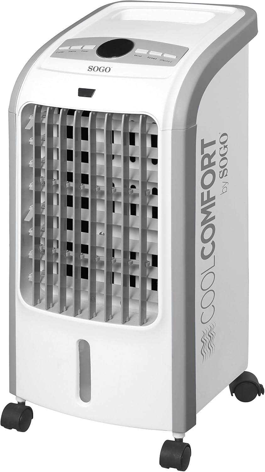 Climatiseur humidificateur d’air portable avec télécommande et ...