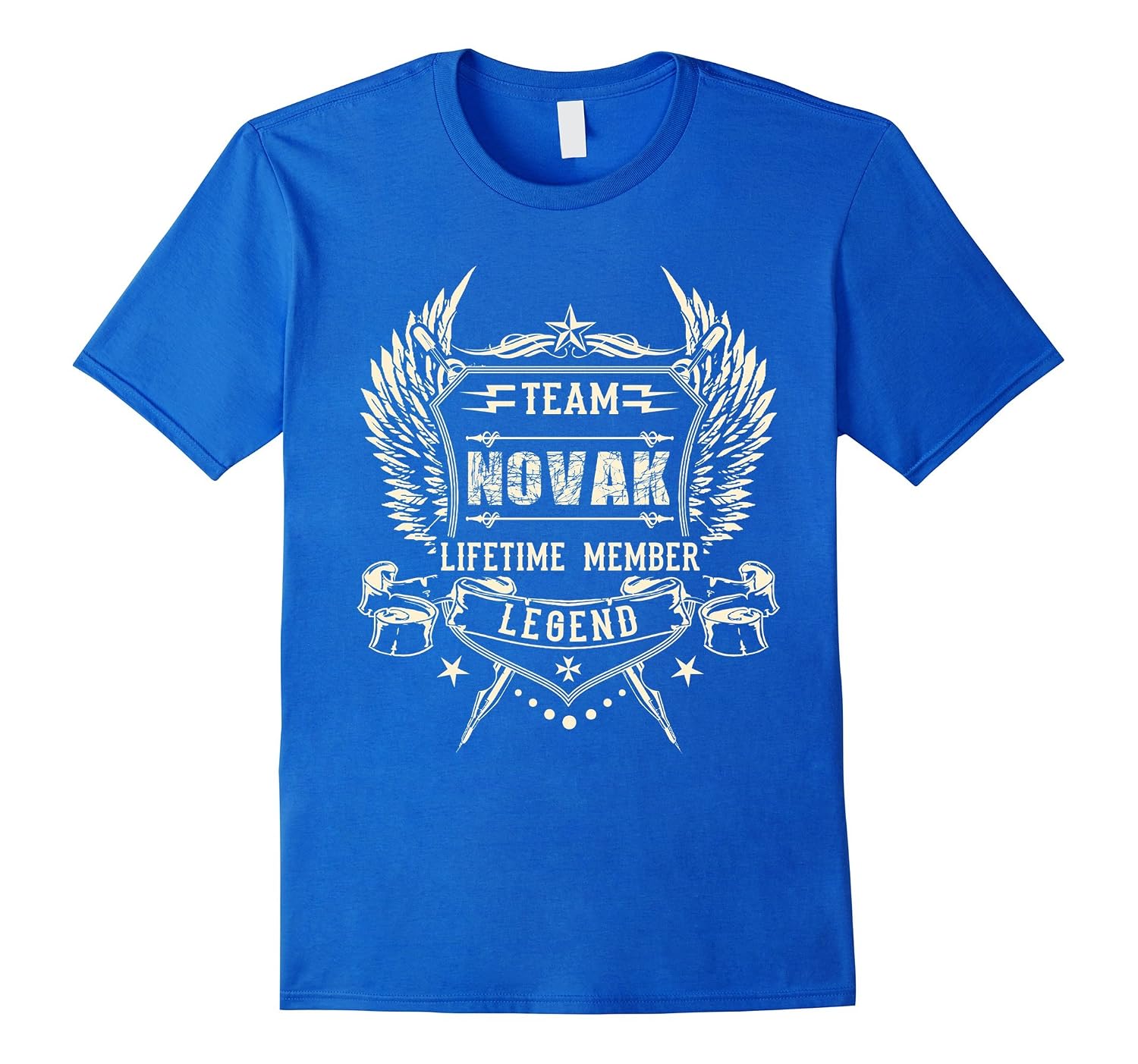 Team NOVAK Family T-Shirt, Team NOVAK lifetime member shirts-Art ...